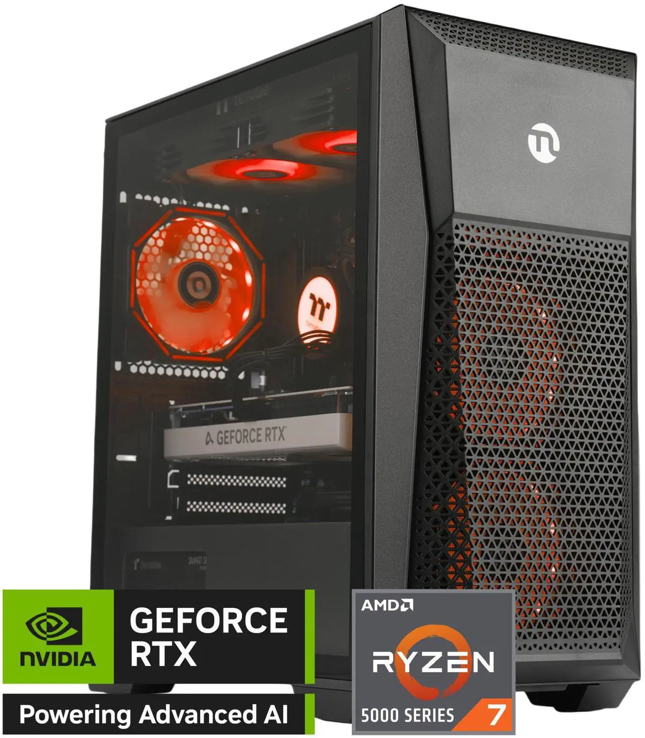 Ningmei Gaming PC Desktop Ryzen7 5700X 4.6GHz , 240mm Liquid Cooler ...