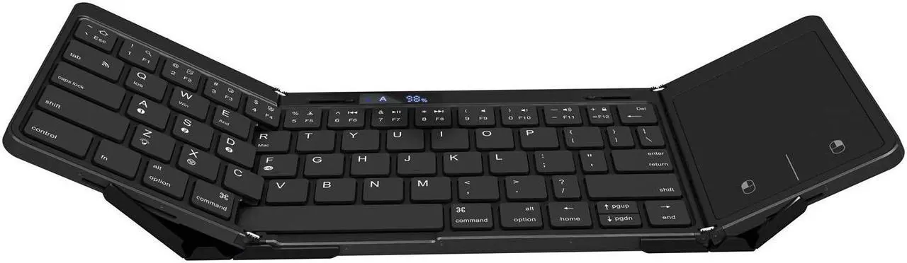 FANTECH BT1506 3-channel connectivity pin all-in-one keyboard, folding ...