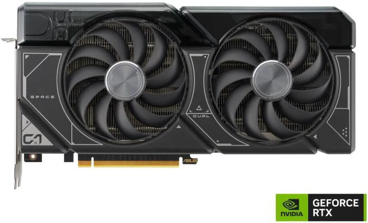ASUS Dual GeForce RTX 4070 SUPER graphics card (PCIe 4.0, 12GB GDDR6X ...