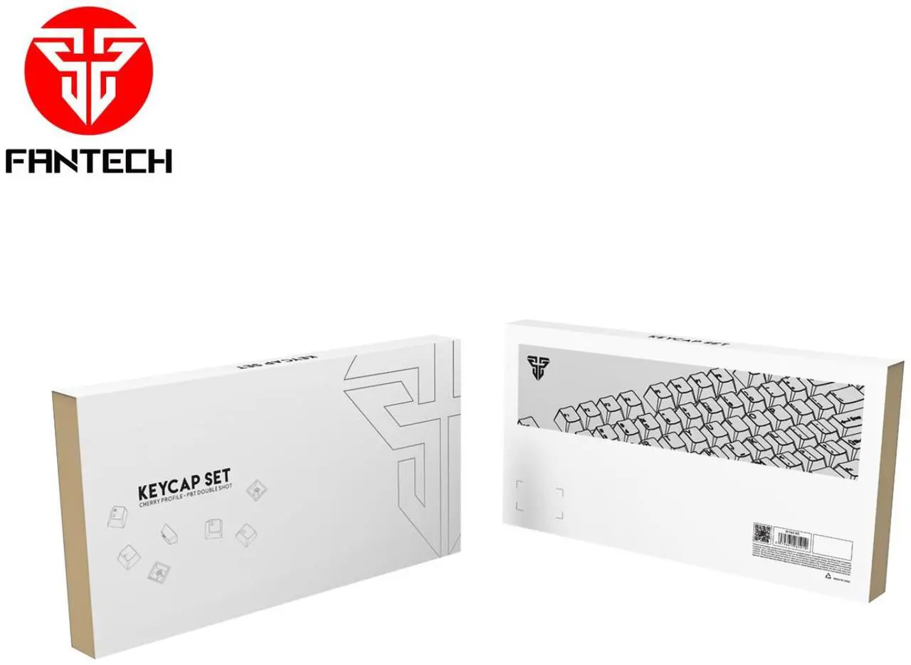 FANTECH Keycap Set Cherry Profile-Pet Double Shot,Dual-Shot Pbt Keycaps ...