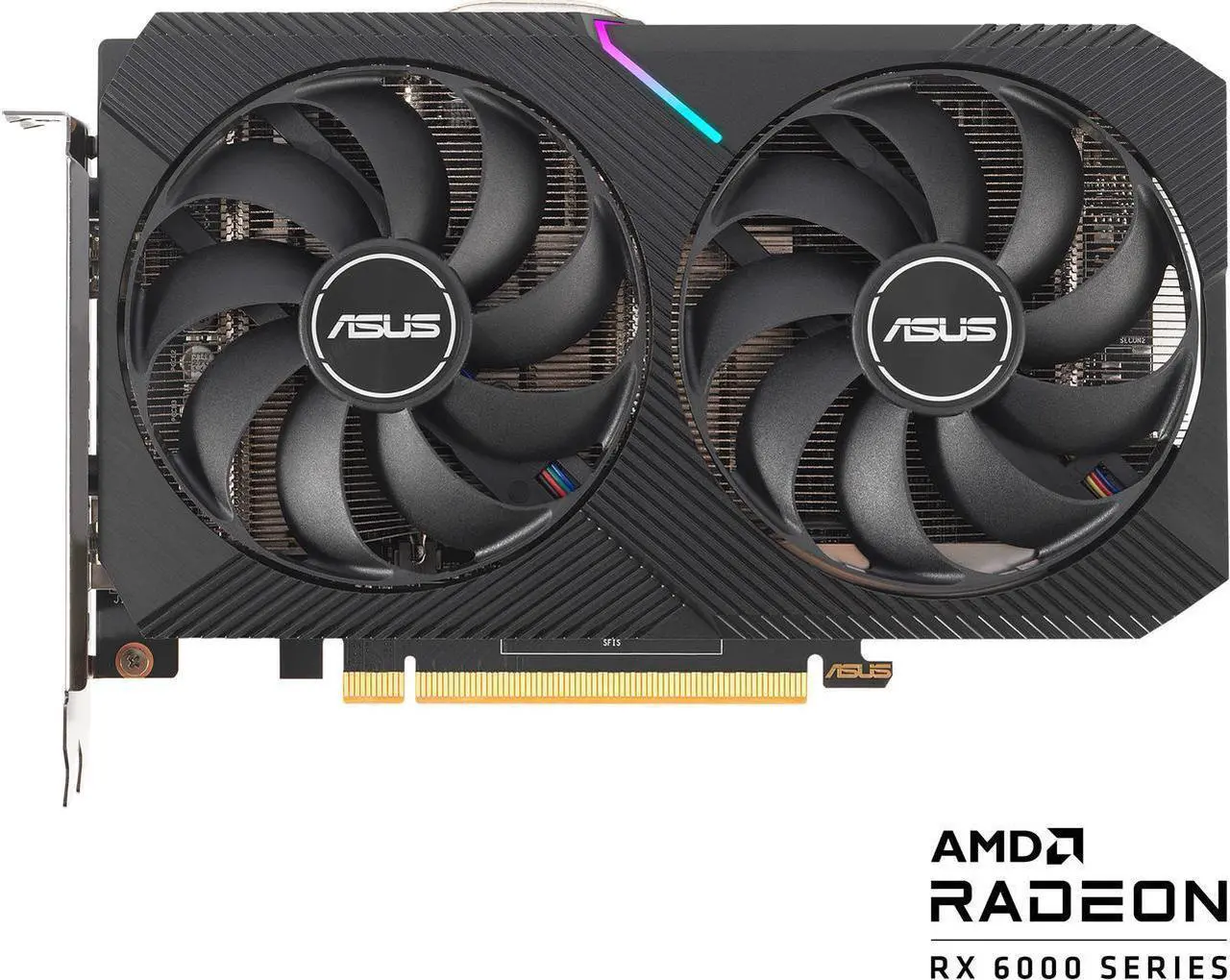 ASUS Dual AMD Radeon RX 6500 XT OC Edition 4GB GDDR6 Gaming Graphics ...