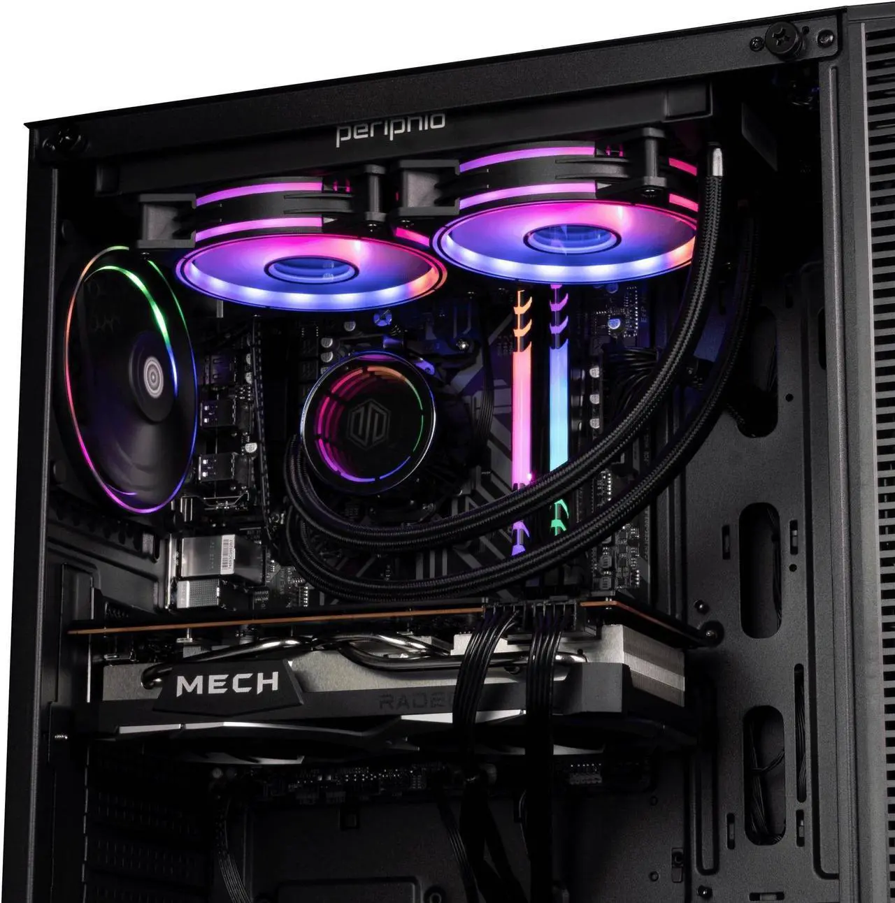 Periphio Firestorm Prebuilt Gaming PC | AMD Ryzen 5 5600X (4.6GHz Turbo ...