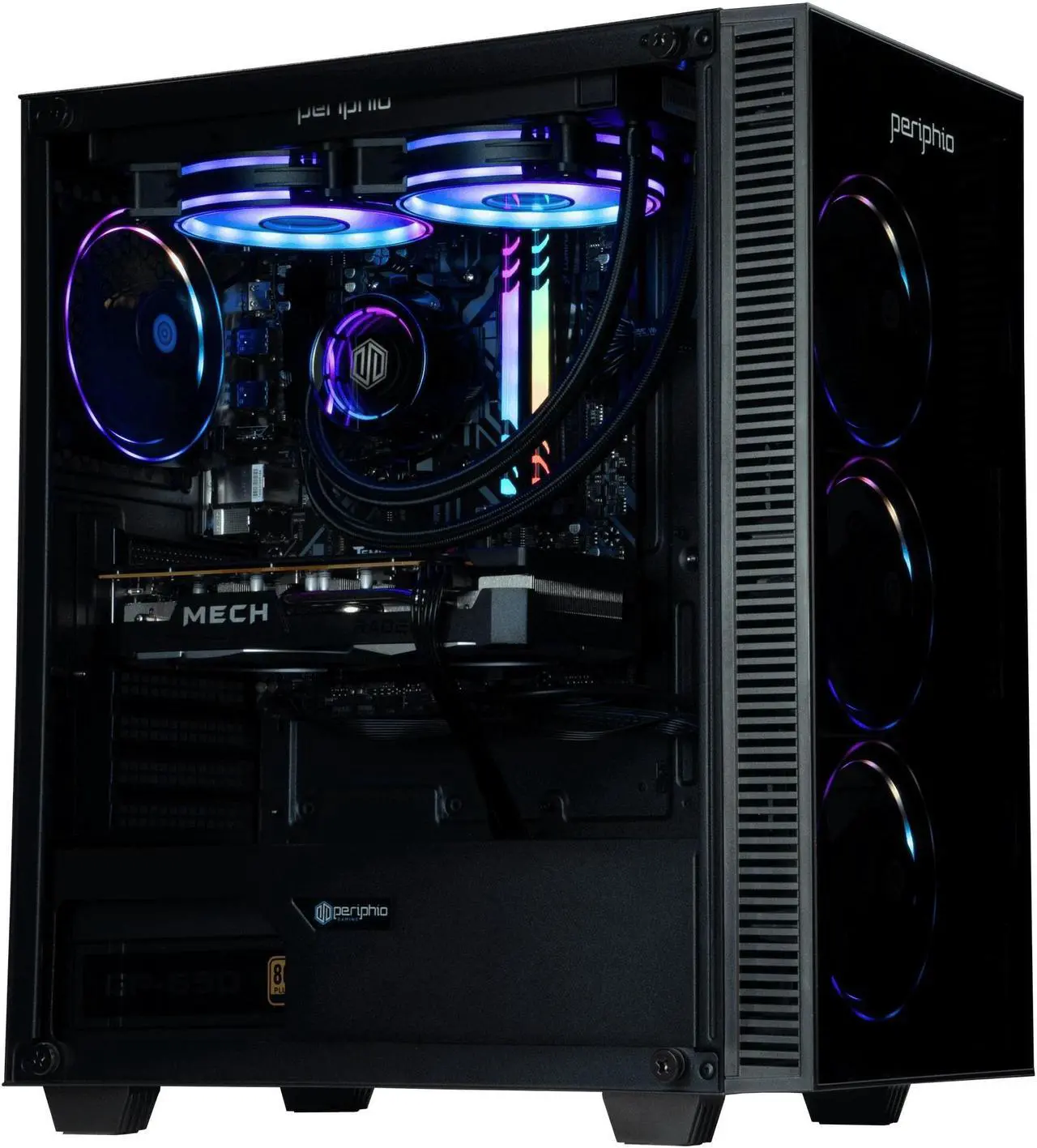 Periphio Firestorm Prebuilt Gaming PC | AMD Ryzen 5 5600X (4.6GHz Turbo ...