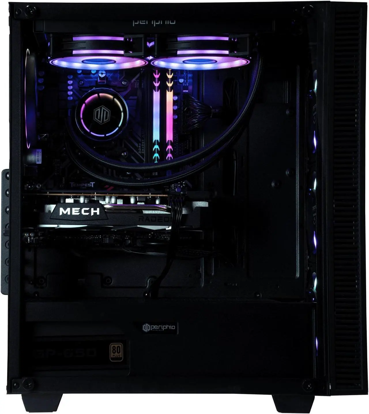 Periphio Firestorm Prebuilt Gaming PC | AMD Ryzen 5 5600X (4.6GHz Turbo ...