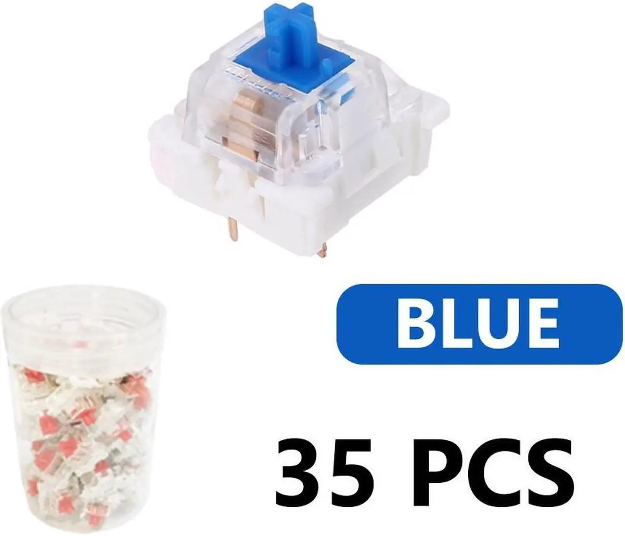 RK Royal Kludge Switch 35 Pcs Original Mechanical Keyboard Switch DIY ...