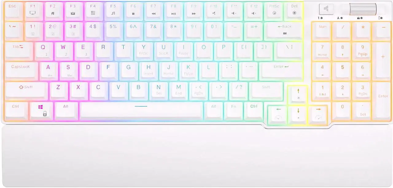 RK ROYAL KLUDGE RK96 RGB Gaming Keyboard Limited Ed 90% 96 Keys ...