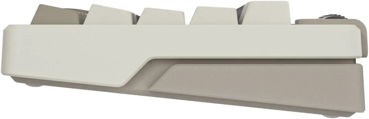 RK ROYAL KLUDGE M70 Mocha Grey 73 Key Tri-Mode Wireless With TFT Screen ...