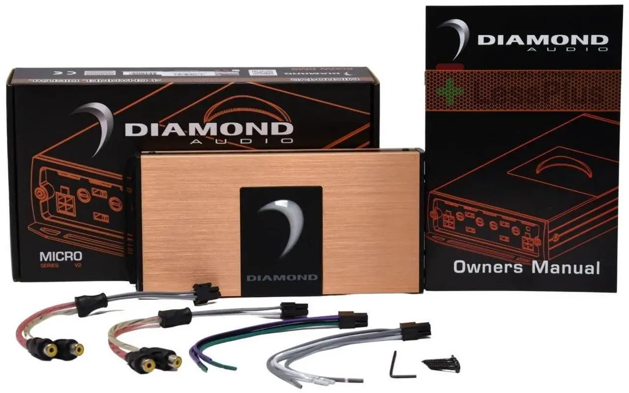 Diamond Audio High-Power Monoblock Full Range Class D Digital Amplifier ...