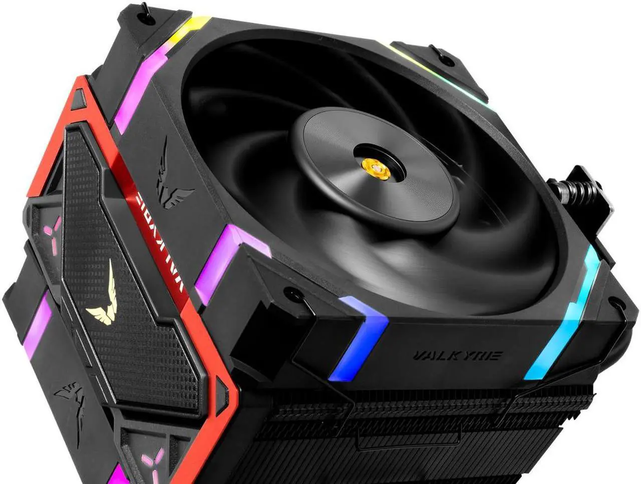 Valkyrie Vind SL125 Black CPU Air Cooler aRGB LEDs - AMD AM4/AM5 ...