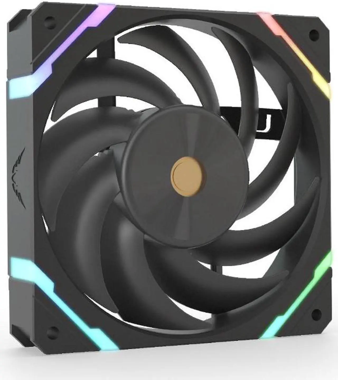 Valkyrie X12 Black PC Case Fan - 120mm - High Performance - aRGB LED ...