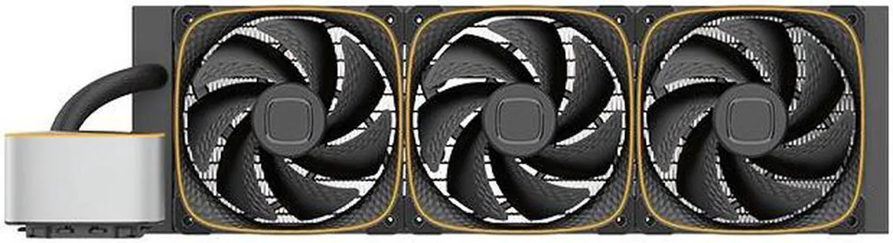 Geometric Future Eskimo Junior - 360mm AIO CPU Liquid Cooler- Three RGB ...