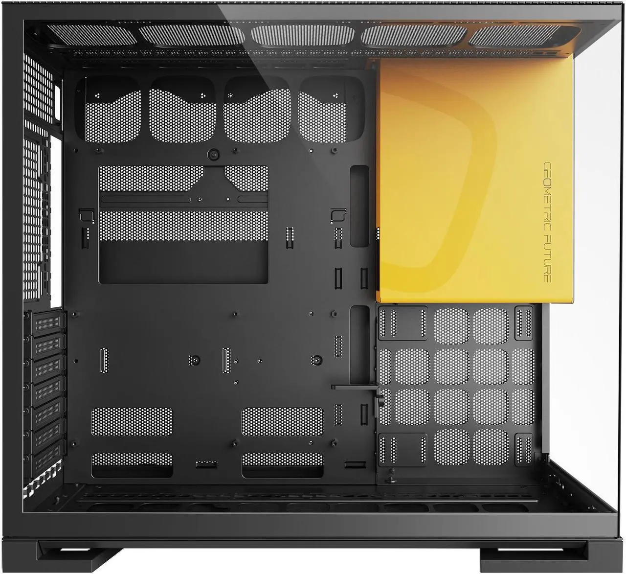 Geometric Future M5 Tempered Glass Mid Tower, E-ATX/ATX Gaming Case, 1 ...