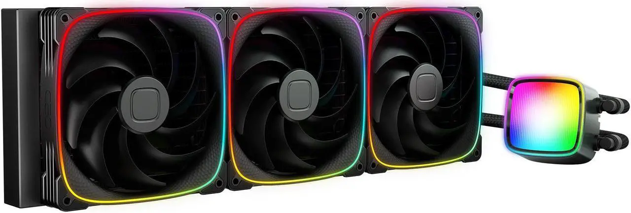 Geometric Future Eskimo Pro - 420mm AIO CPU Liquid Water Cooler- RGB ...