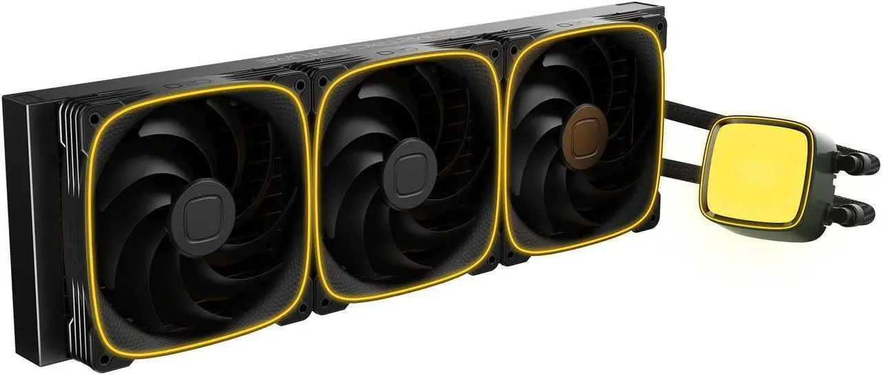 Geometric Future Eskimo Pro - 420mm AIO CPU Liquid Water Cooler- RGB ...