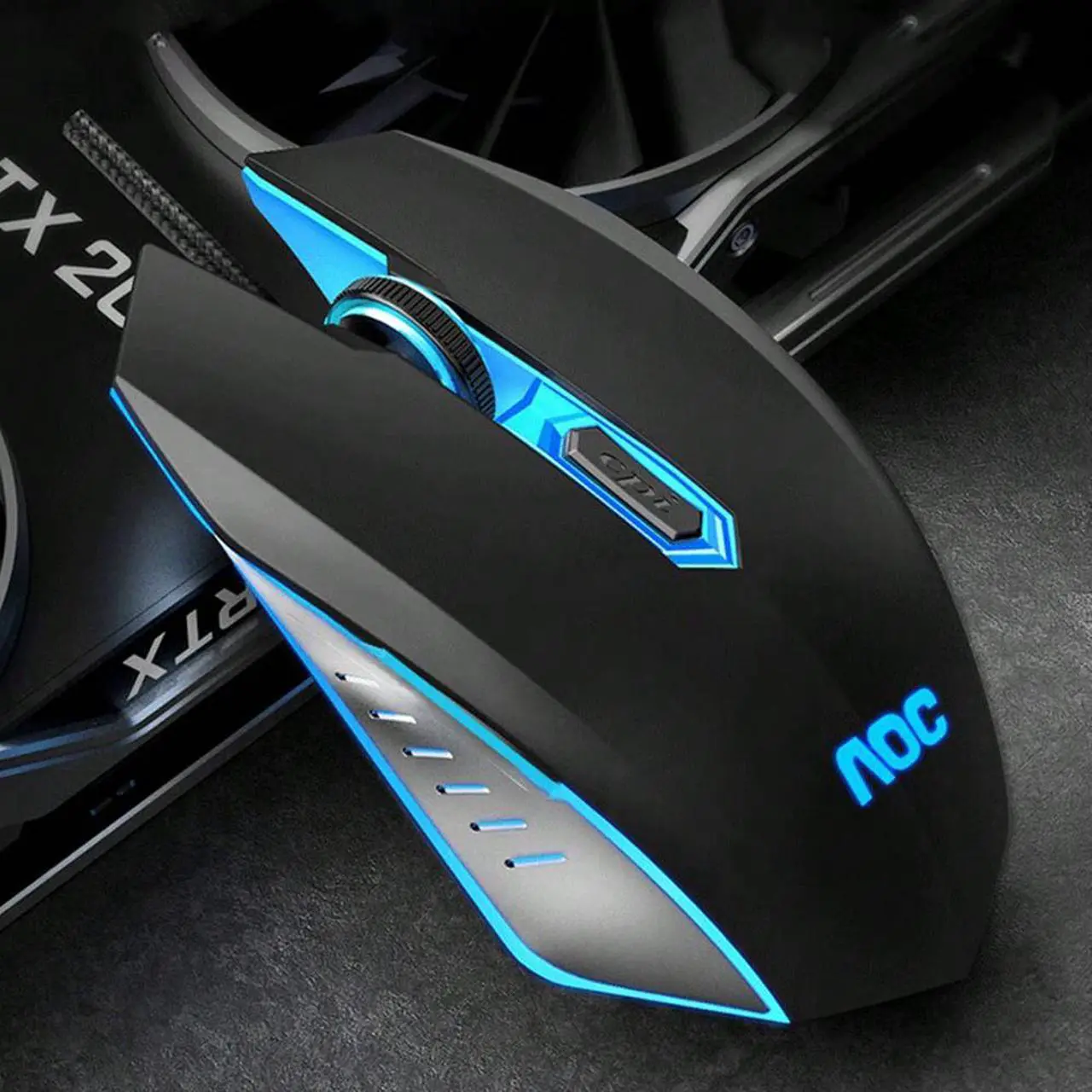 AOC Keyboard Gaming RGB Mechanical Keyboard GK410 104 Keys Panel ...