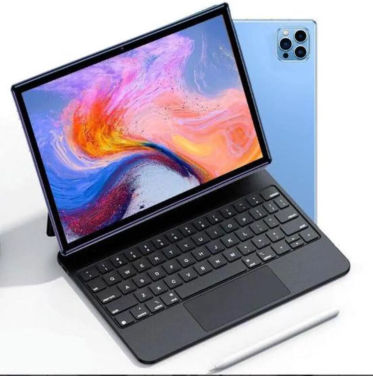 10.1 Inch Android 12 Tablet PC 128GB ROM Octa-Core GPS Wifi Bluetooth ...