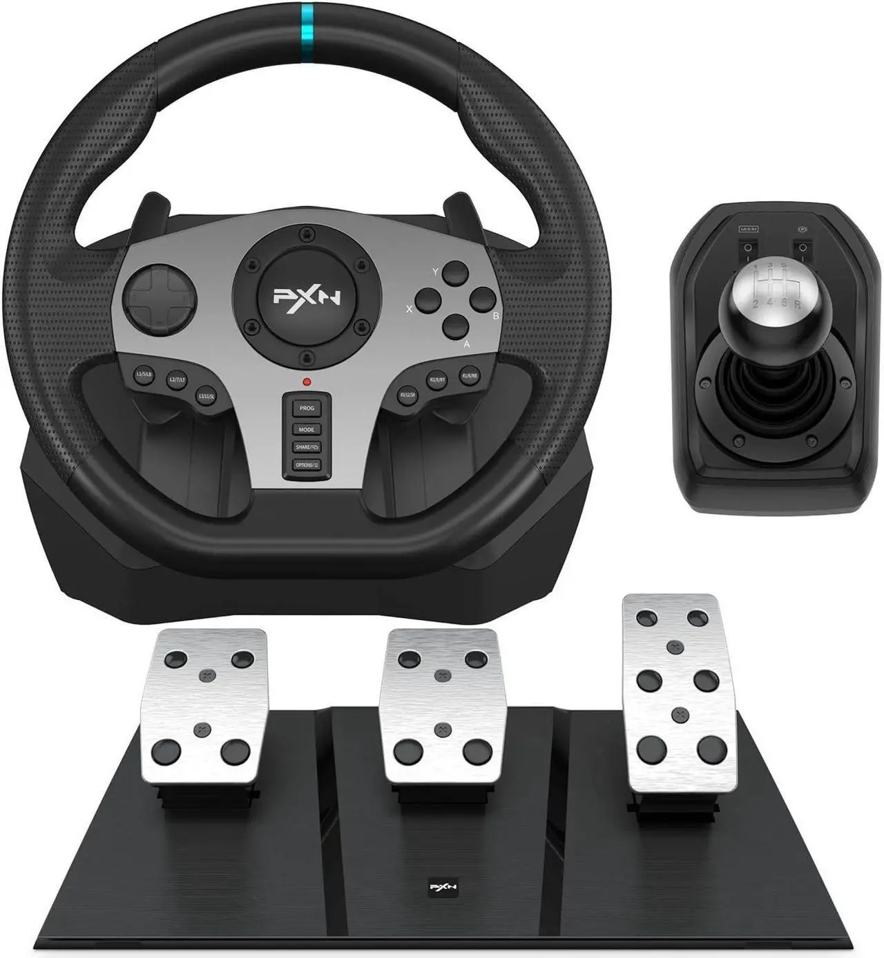 PXN Gaming Racing Wheel V9 Xbox Steering Wheel 270/900° Car Simulation ...