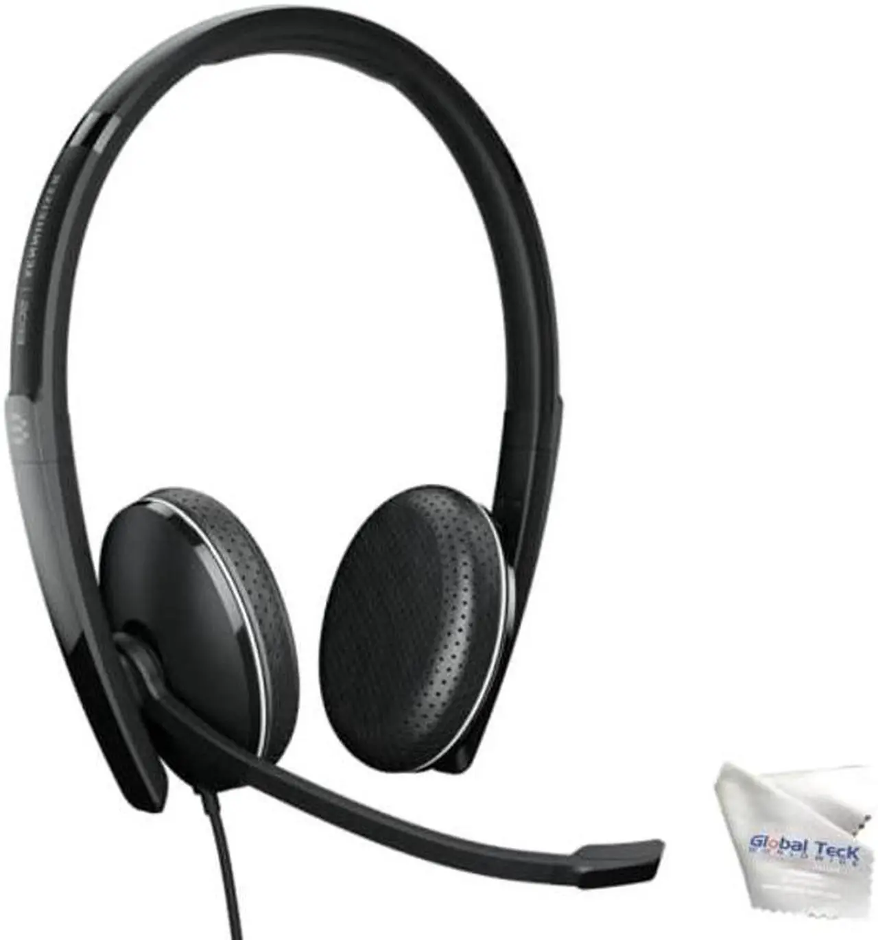 Global Teck Bundle of EPOS/Sennheiser 165T UC Stereo Headset, Teams ...