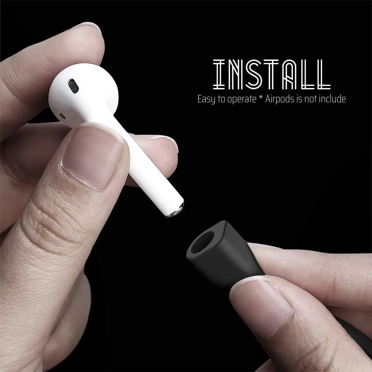 Ultra Strong Magnetic Airpod Pro Strap Anti-Lost Cord Sports Lanyard ...