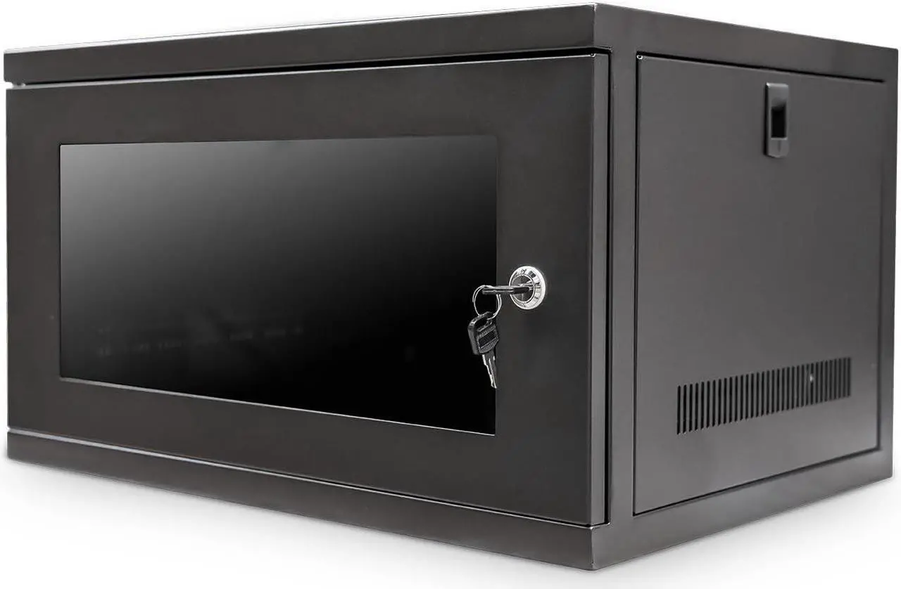 Dynamode 6U 400mm Data Cabinet, Wall Mounted, 19" Rackmount (550 Width ...