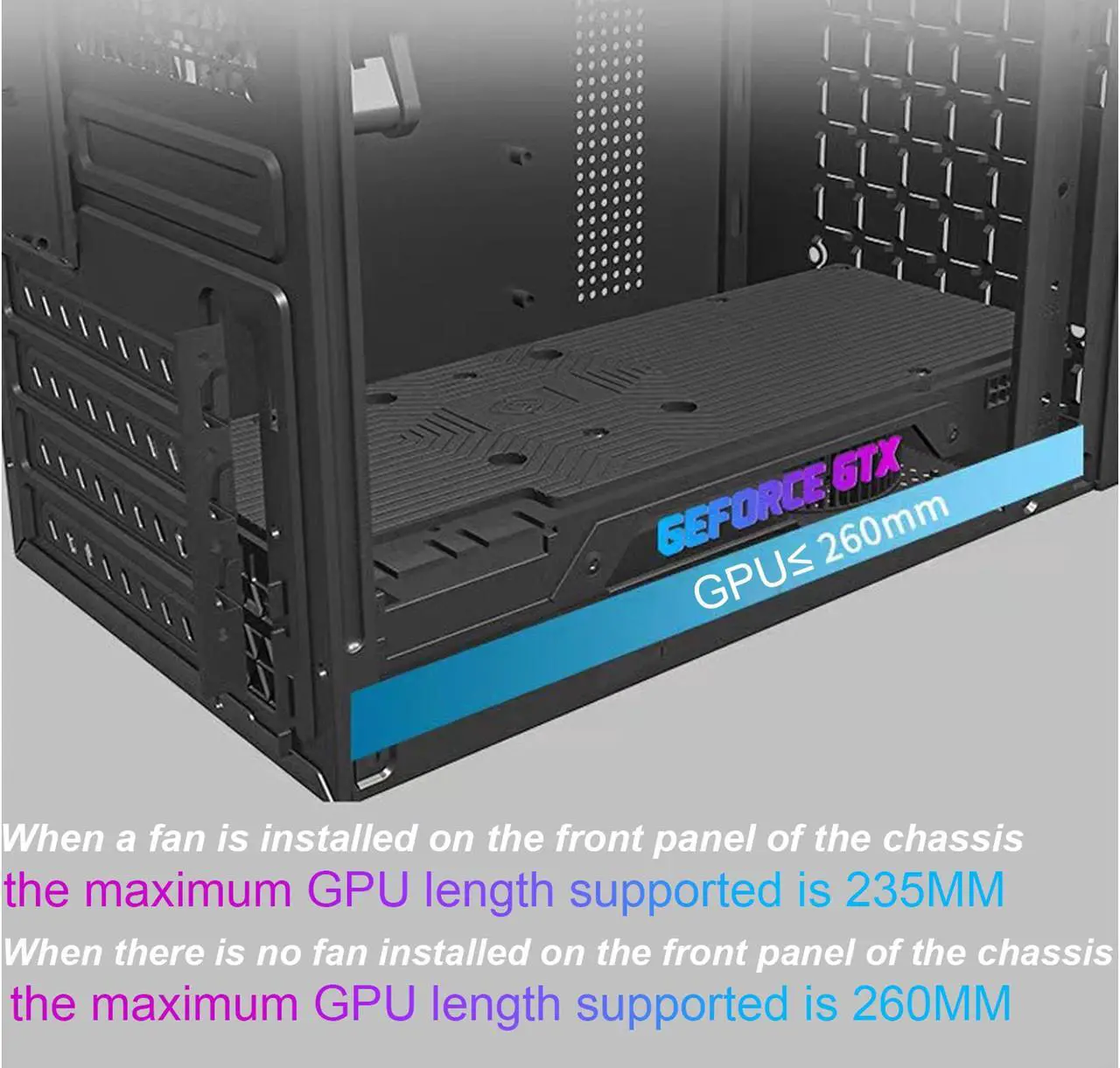 matx case,itx case,High Airflow Micro ATX PC Case, Support MATX, Mini ...