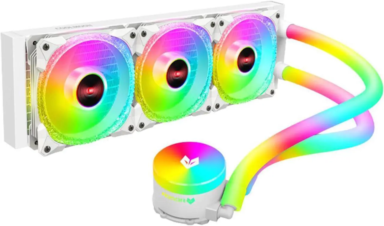 360 ARGB CPU Water Cooler 5V 3-PIN Connector 360mm Addressable RGB Fan ...