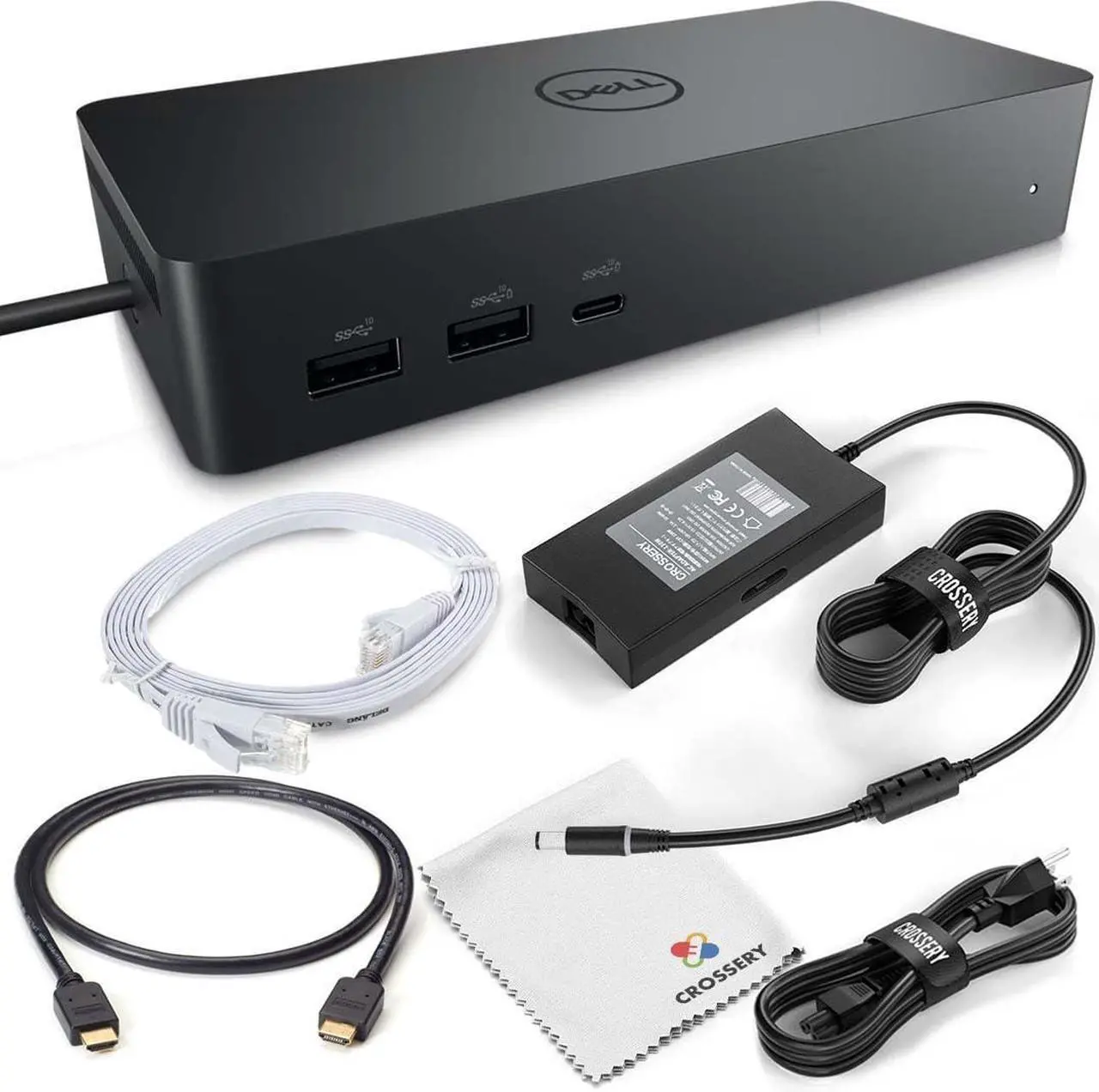 Dell UD22 Docking Station Bundle - Dell Universal Dock UD22 with 96W ...