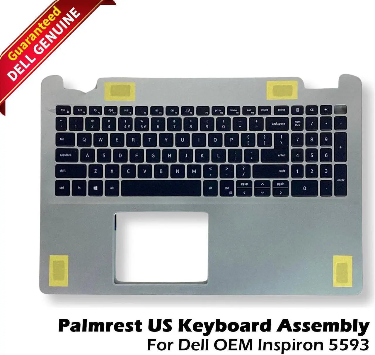 Dell OEM Inspiron 5593 Palmrest US Keyboard Assembly 89XXX - Newegg.com