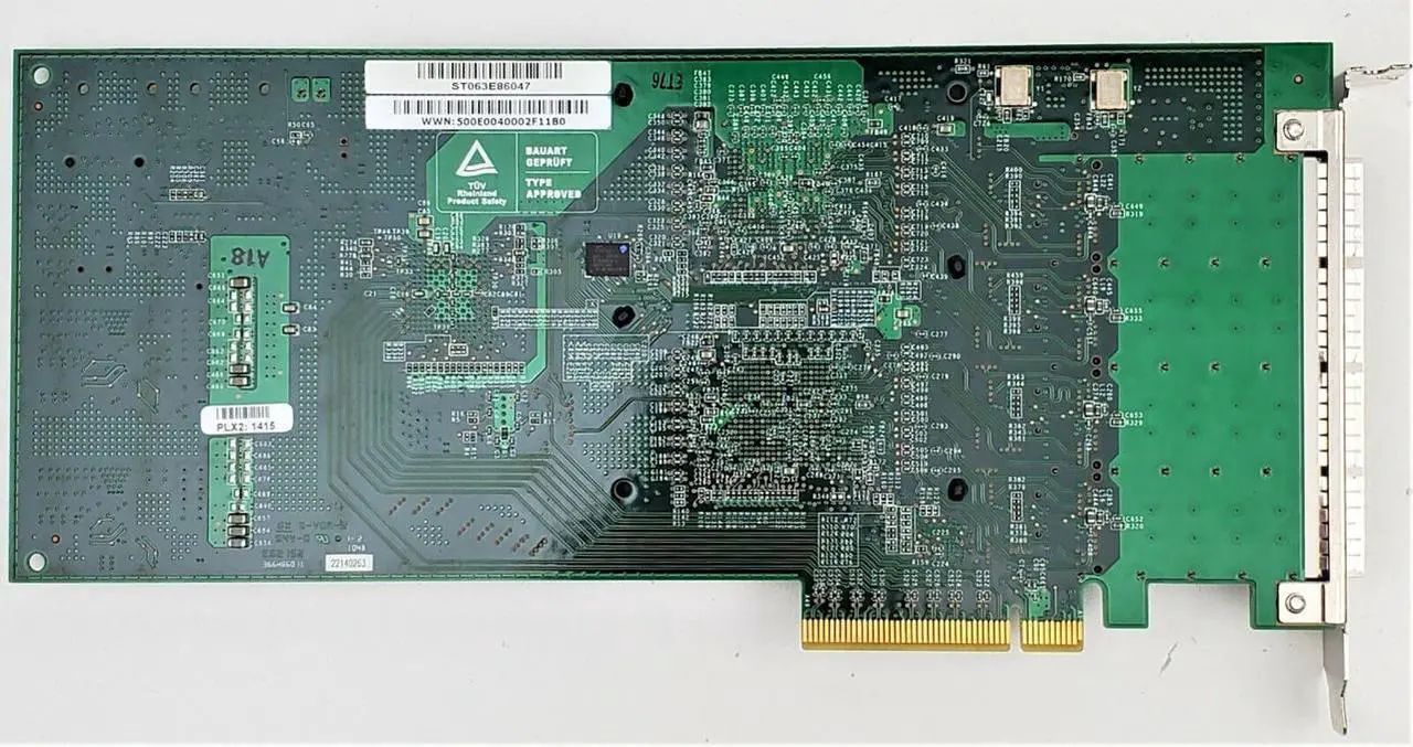 NetApp 111-00341+G0 4 port SAS 3/6GB QSFP Host Bus Adapter Card ...