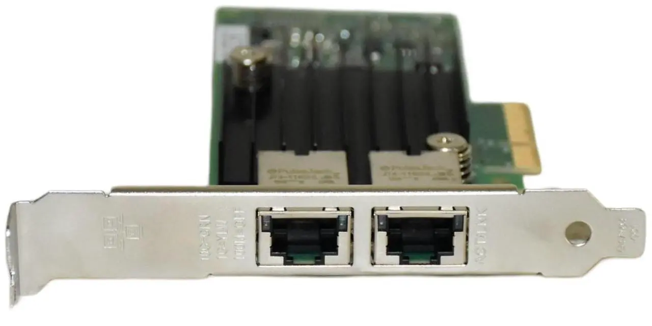 Intel X550-T2BLK Dual Port 10GbE PCIe 3.0 x8 Network Adapter High Profile Server Grade Ethernet ...