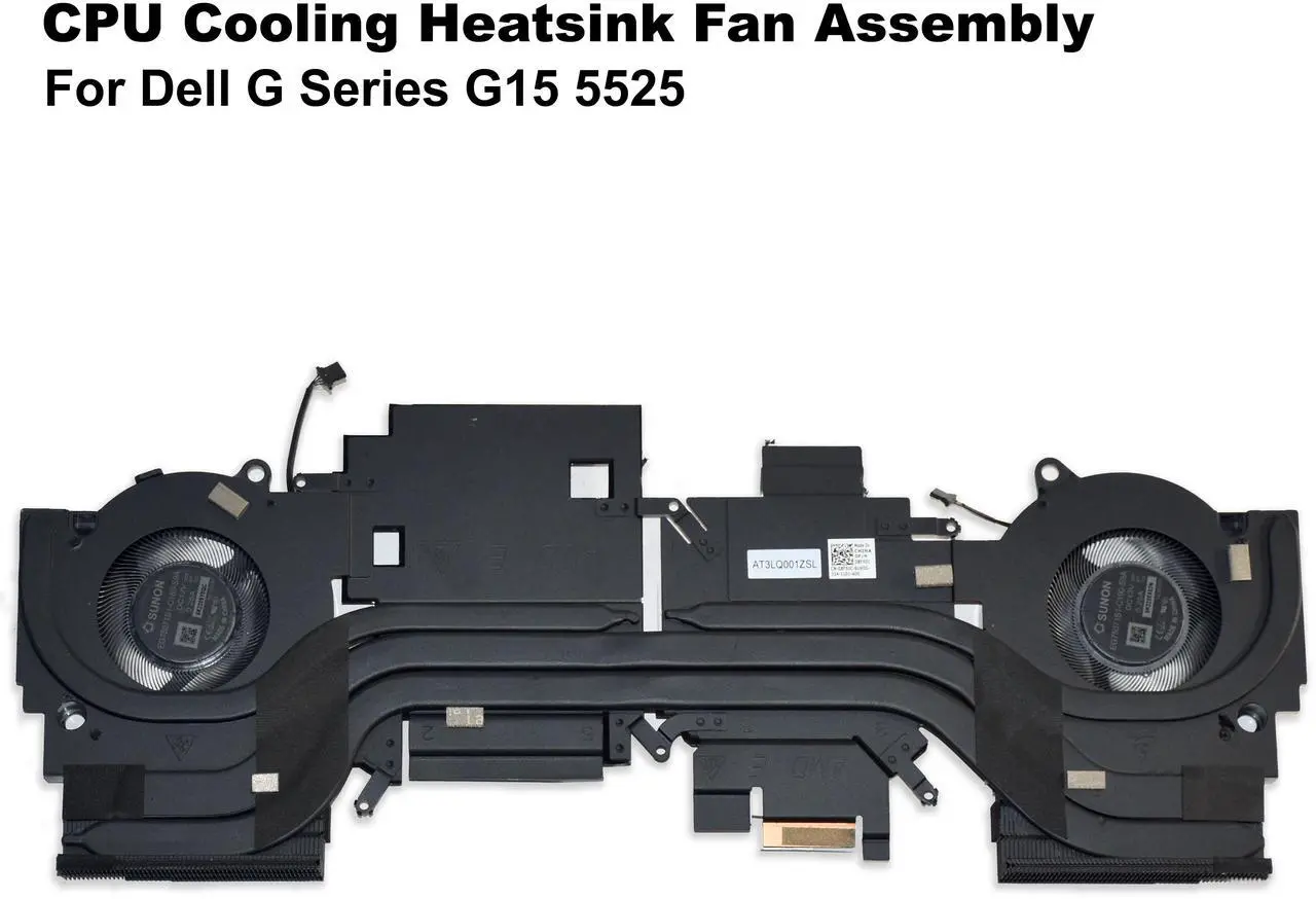 Dell G Series G15 5525 CPU Cooling Heatsink Fan Assembly XF50C - Newegg.com