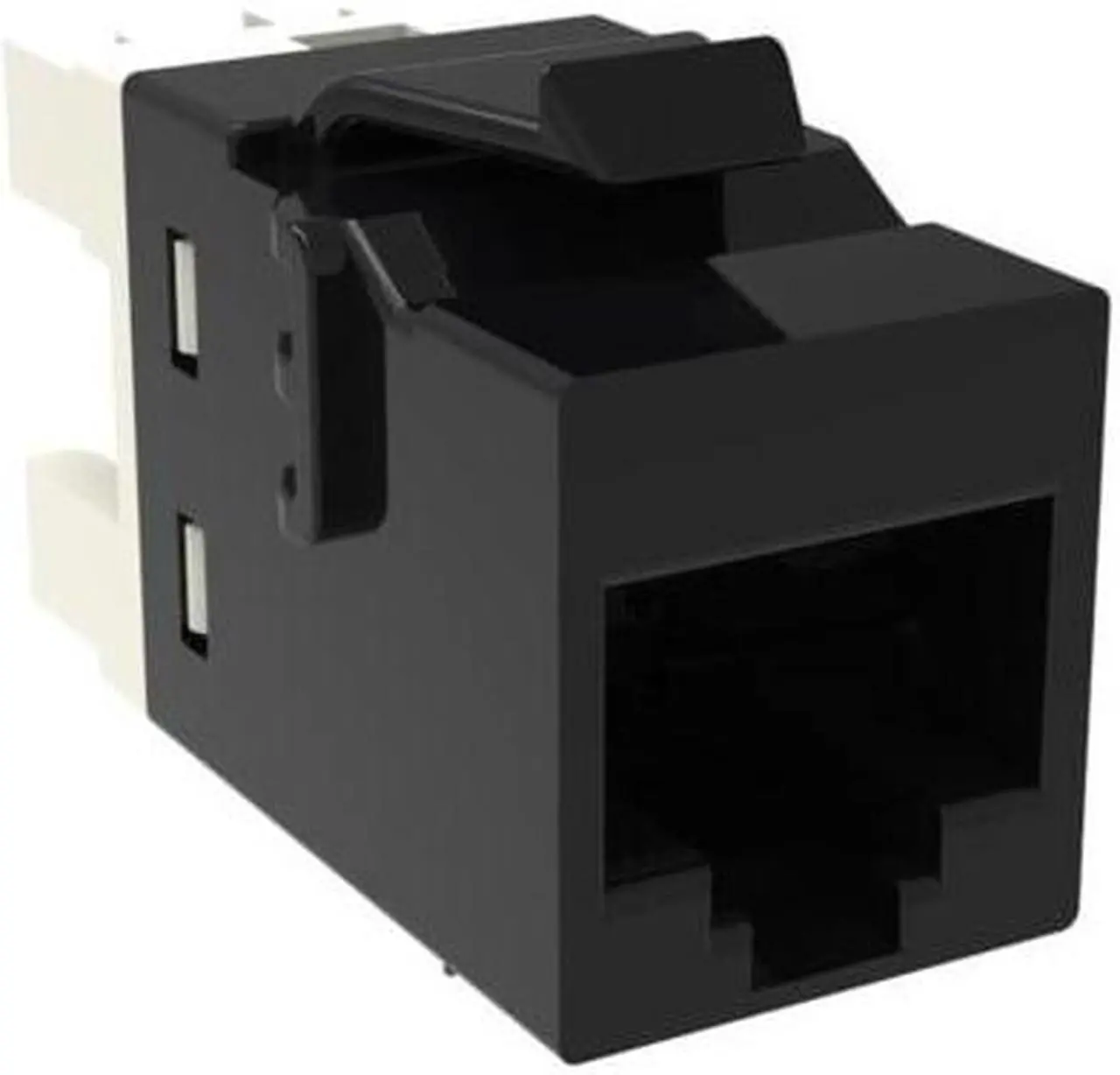 Commscope UKJ600-BLK Uniprise Cat6 KJ-Series Modular Jack, Black RJ45 ...