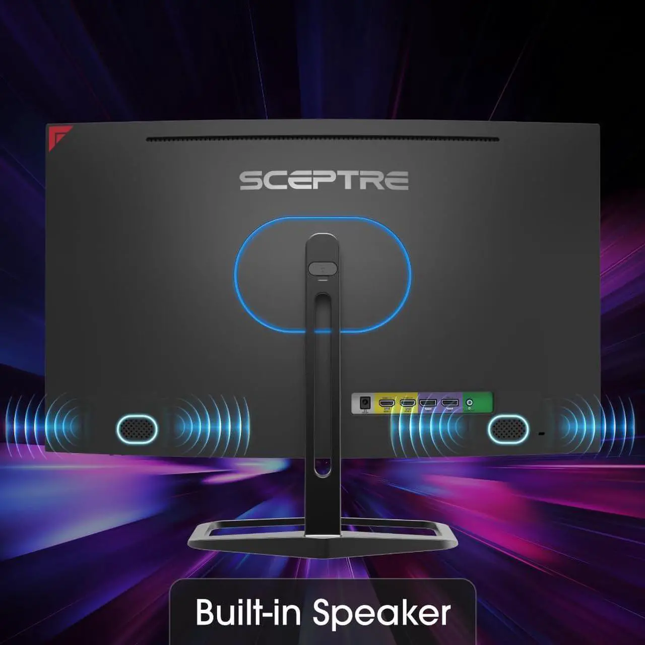 Sceptre 27-inch Curved Gaming Monitor up to 240Hz DisplayPort HDMI 1ms ...