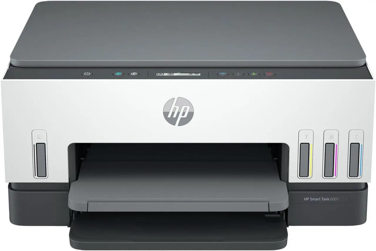 HP Smart Tank 6001 All-in-One InkJet Printer, Color Mobile Print, Scan ...