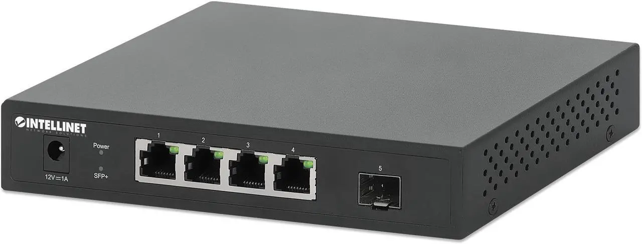 Intellinet 5-Port Switch with 4 x 2.5G Ethernet Ports and 1 SFP+ Uplink ...