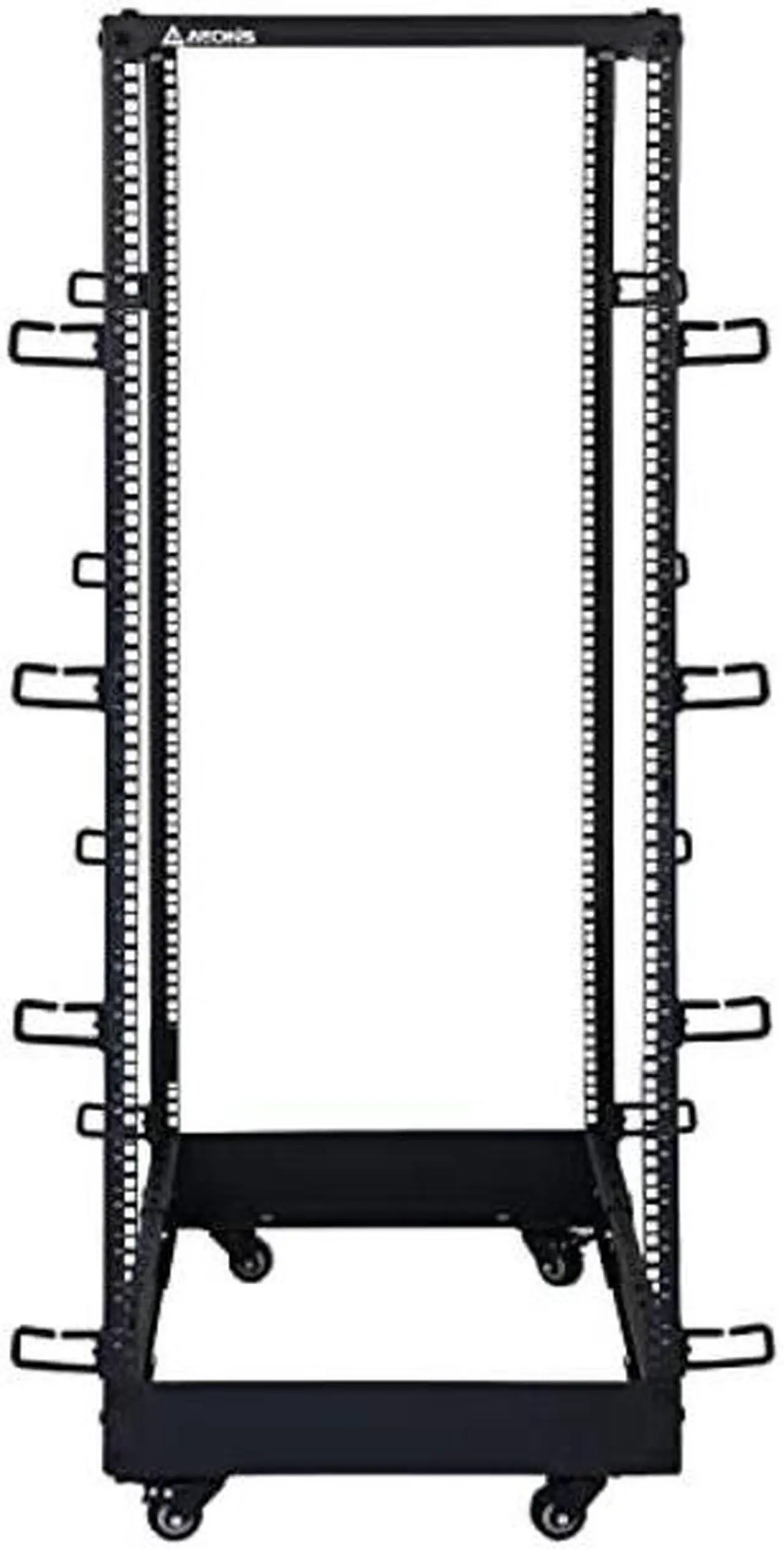 AEONS 27U 4-Post IT Open Frame Server Rack 19 Inch Depth-Adjustable (22 ...