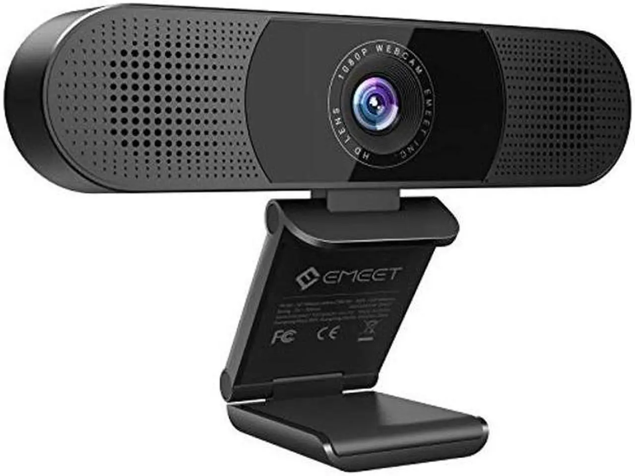 EMEET 3 in 1 Webcam - 1080P Webcam with Microphone and Speakers C960 2K ...