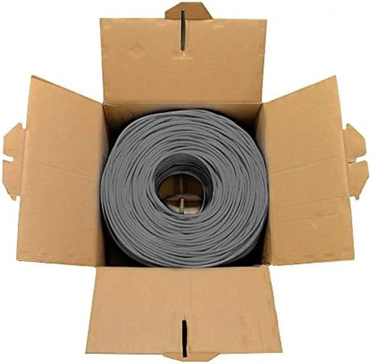 DRIPSTONE CAT6 1000ft 23AWG 550Mhz Solid UTP Ethernet Cable RJ45 CCA ...