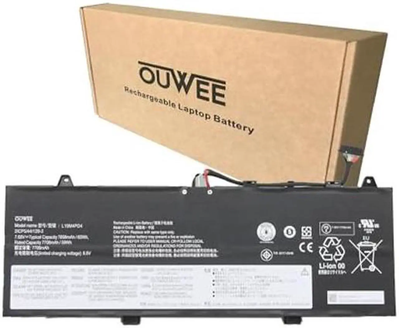 OUWEE L19M4PD4 Laptop Battery Compatible with Lenovo Flex 5G-14Q8CX05 ...