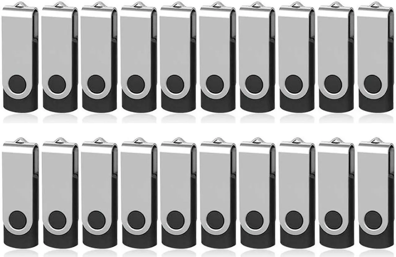 AreTop USB 256MB Bulk Flash Drives 50 Pack, USB2.0 Swivel Thumb Drives ...