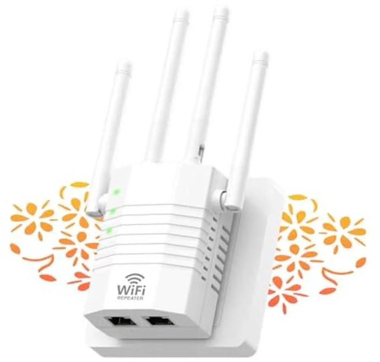 WiFi Range Extender Signal Booster up to 12880sq.ft and 105 Devices ...