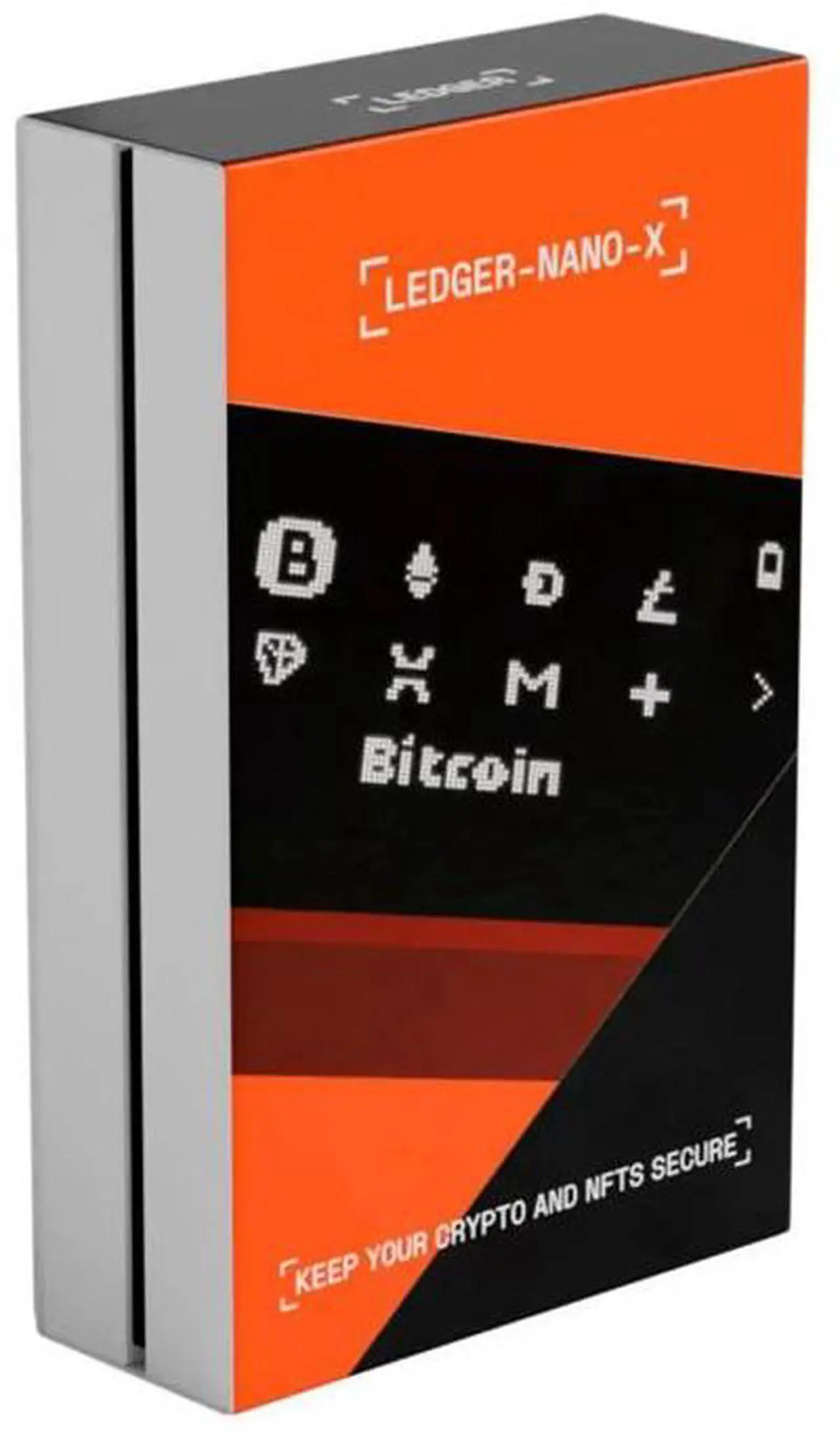Ledger - Nano X Crypto Hardware Wallet - Bluetooth - Onyx Black ...