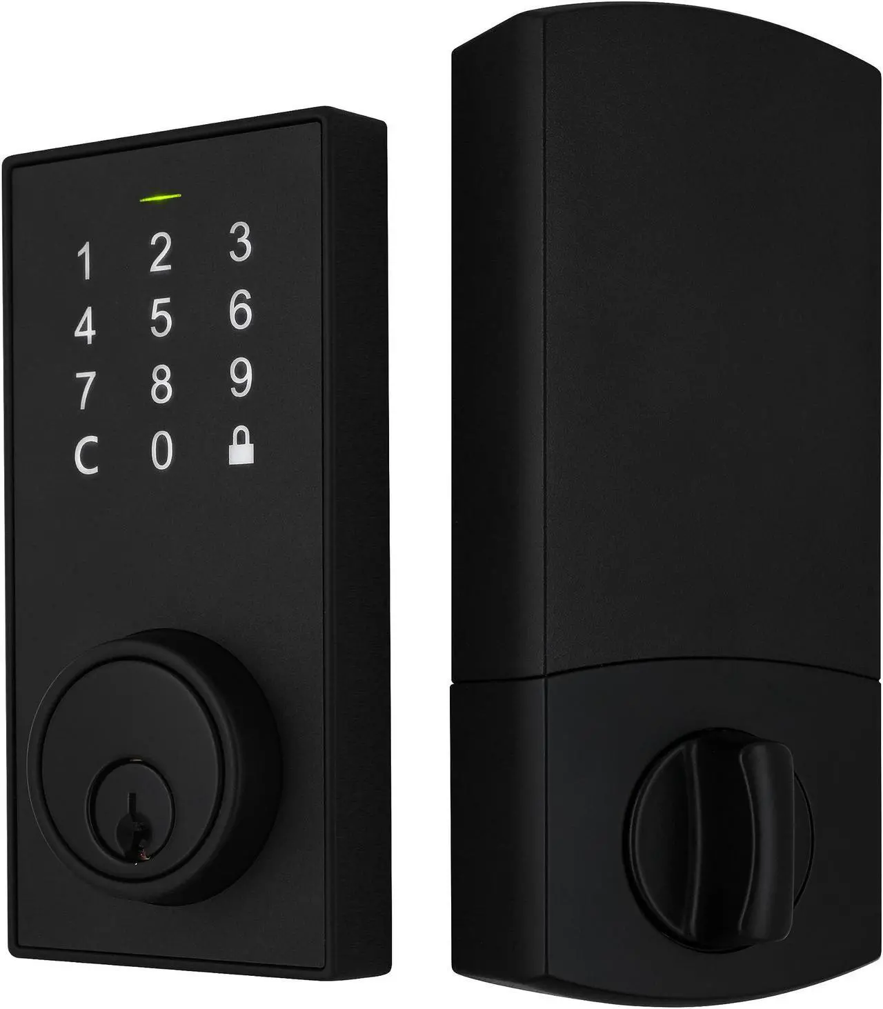 Keyless Entry Bluetooth Smart Door Lock with Electronic Backlit Keypad ...