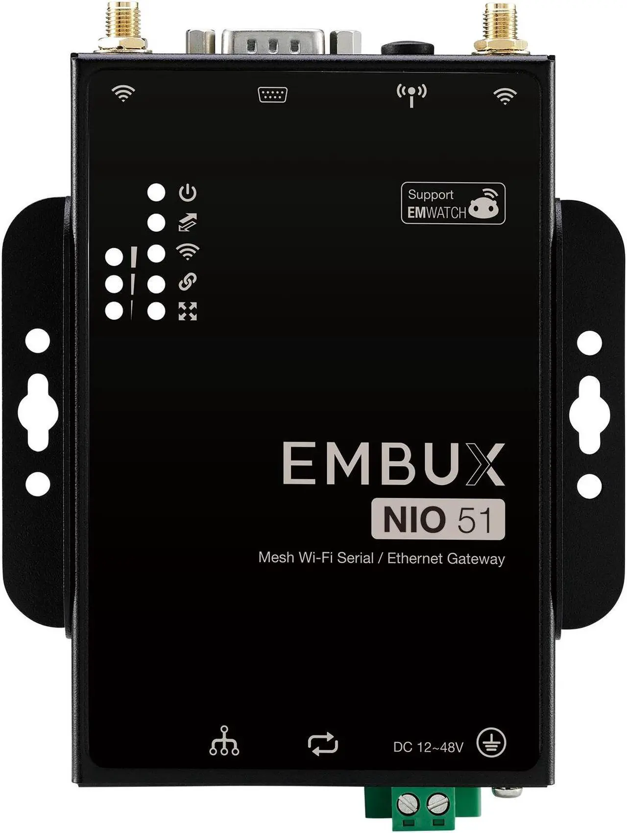 NEXCOM NIO51 Industrial IoT Gateway | Modbus RTU to TCP with 2 KV Isolation Protection | AMR ...