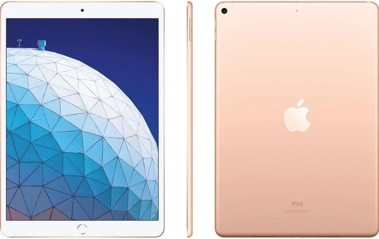 Refurbished: Apple iPad Air 3rd Gen (2019) 10.5" Tablet 64GB WiFi, Gold ...