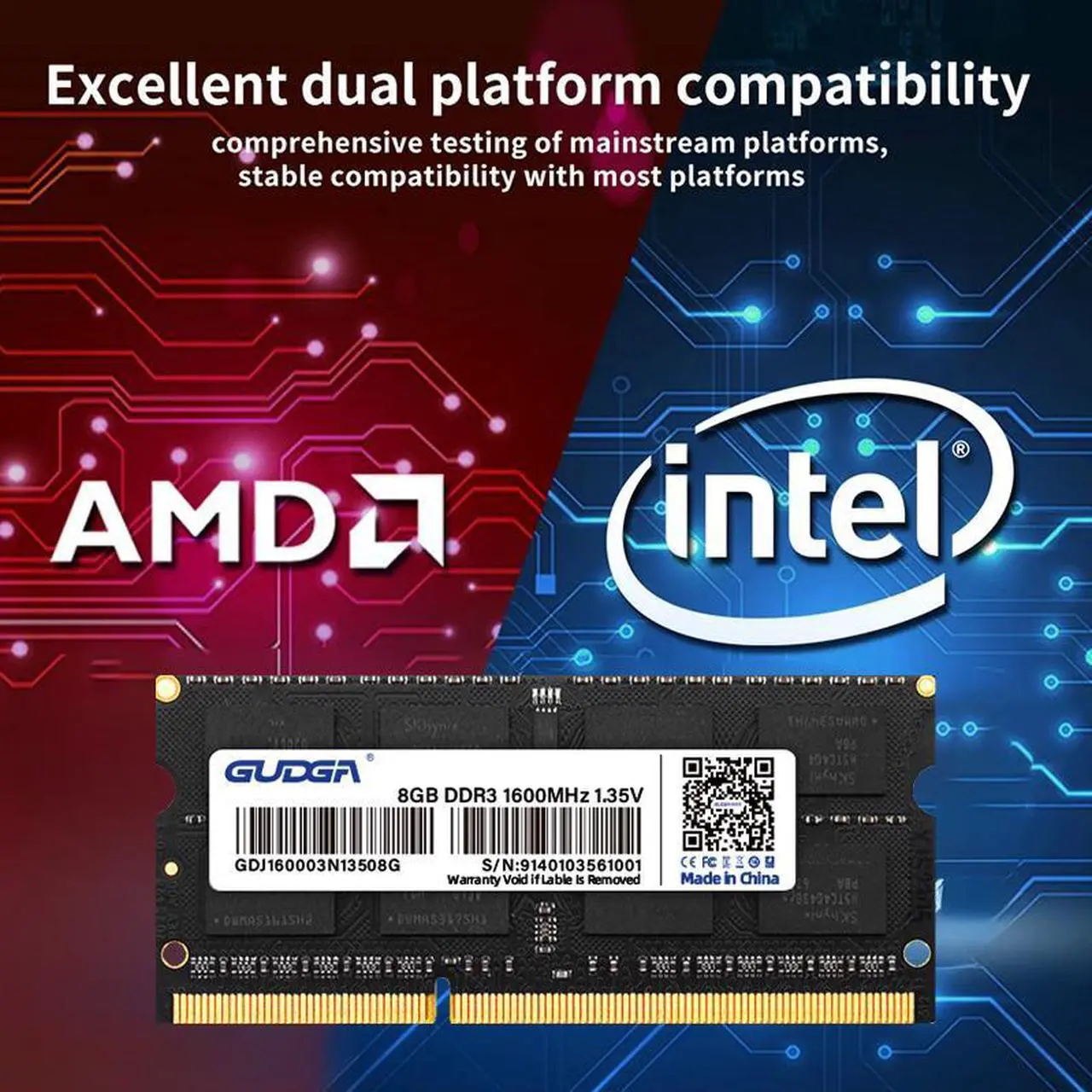 GUDGA DDR3 Notebook Memory 2GB 1600MHz 1.35V Laptop RAM Module - Newegg.com