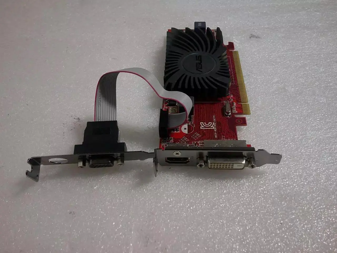 Refurbished: ASUS AMD Radeon HD 6450 HD6450-SL-2GD3-L PCI Express Video ...