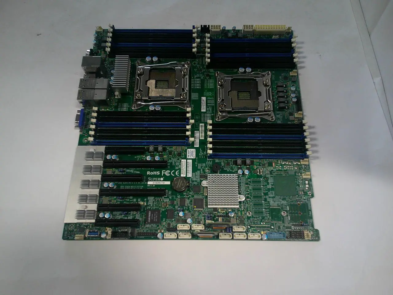 Refurbished: SuperMicro X10DRI-T4+ Dual Xeon LGA2011 V3 V4 4x10GBe LAN Server Motherboard ...