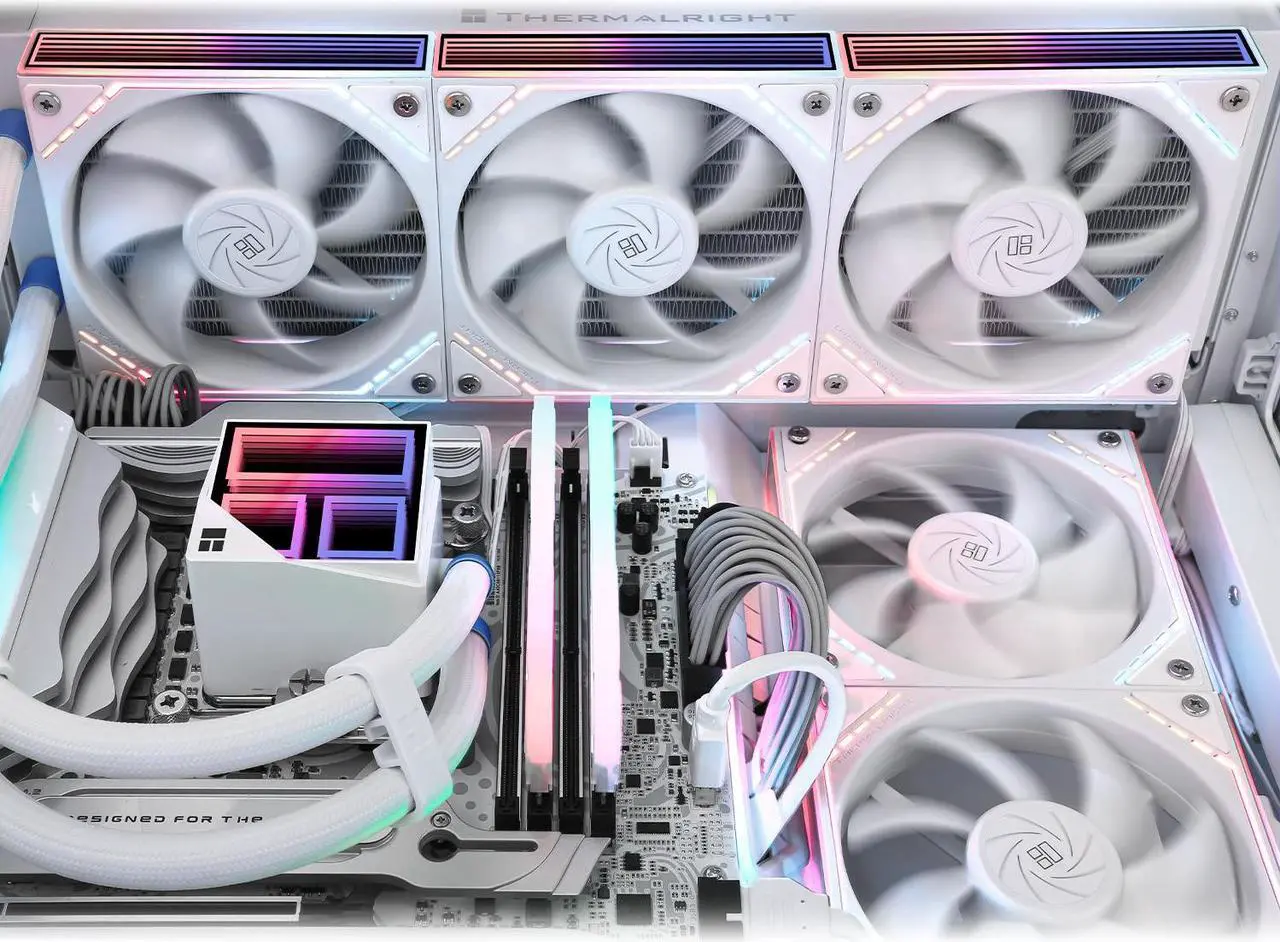 Thermalright Frozen Infinity 360 AIO ARGB CPU Liquid Cooler for Desktop ...