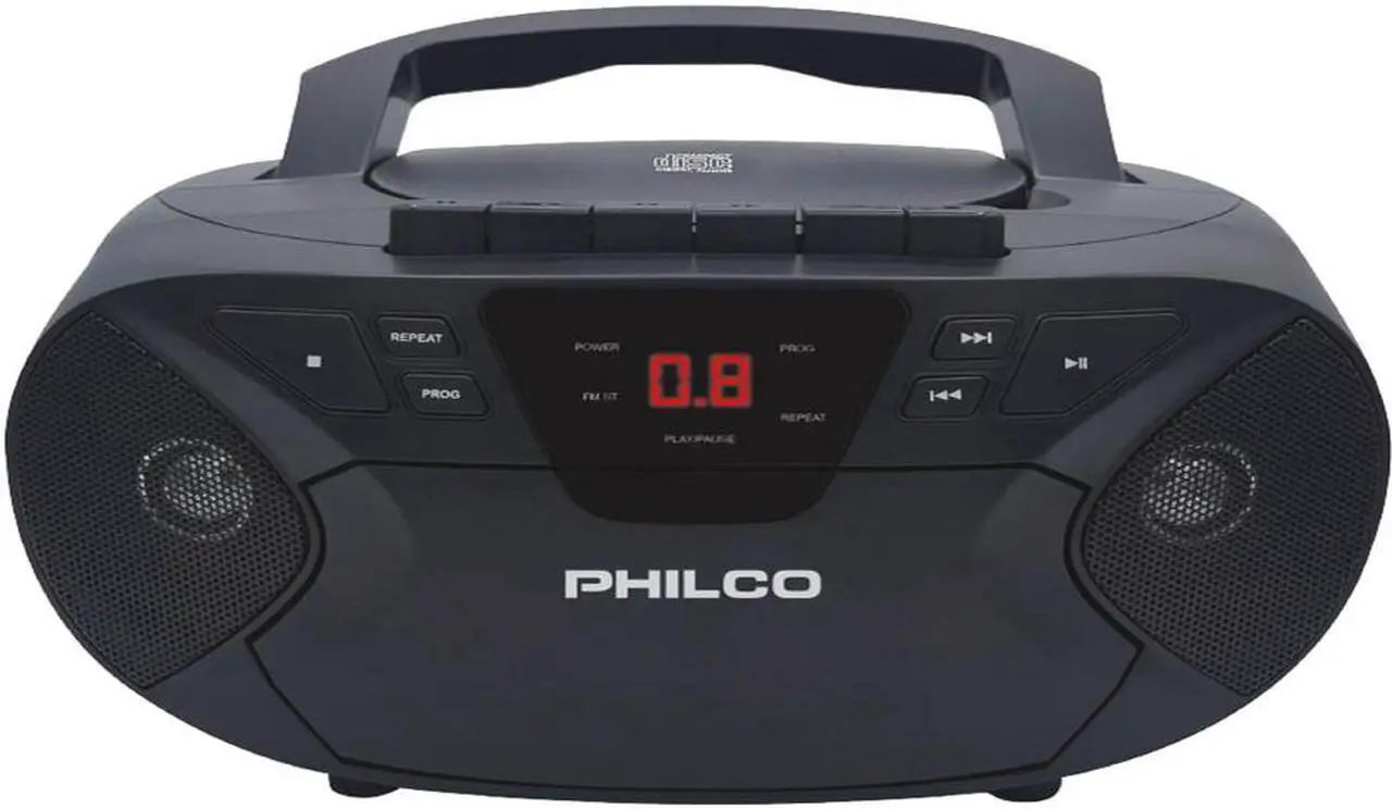 Philco PJC2050BT-BK, FM Radio, Bluetooth, Wireless streaming, CD ...